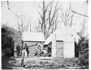 Fort Huger Civil War Encampment with Huts | Archaeological Consultants ...